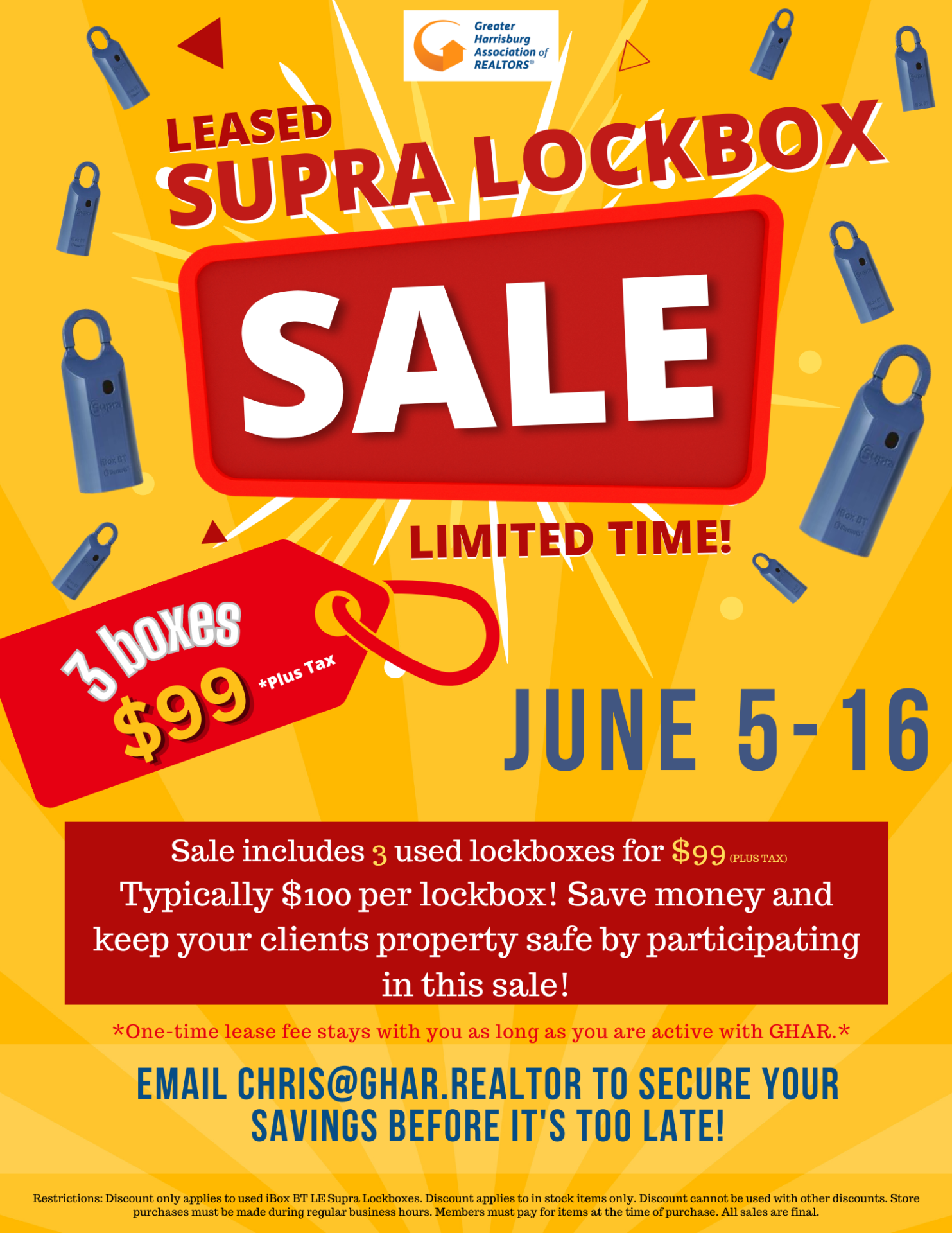 Electronic Keypad/Lockbox | Greater Harrisburg Association of REALTORS®